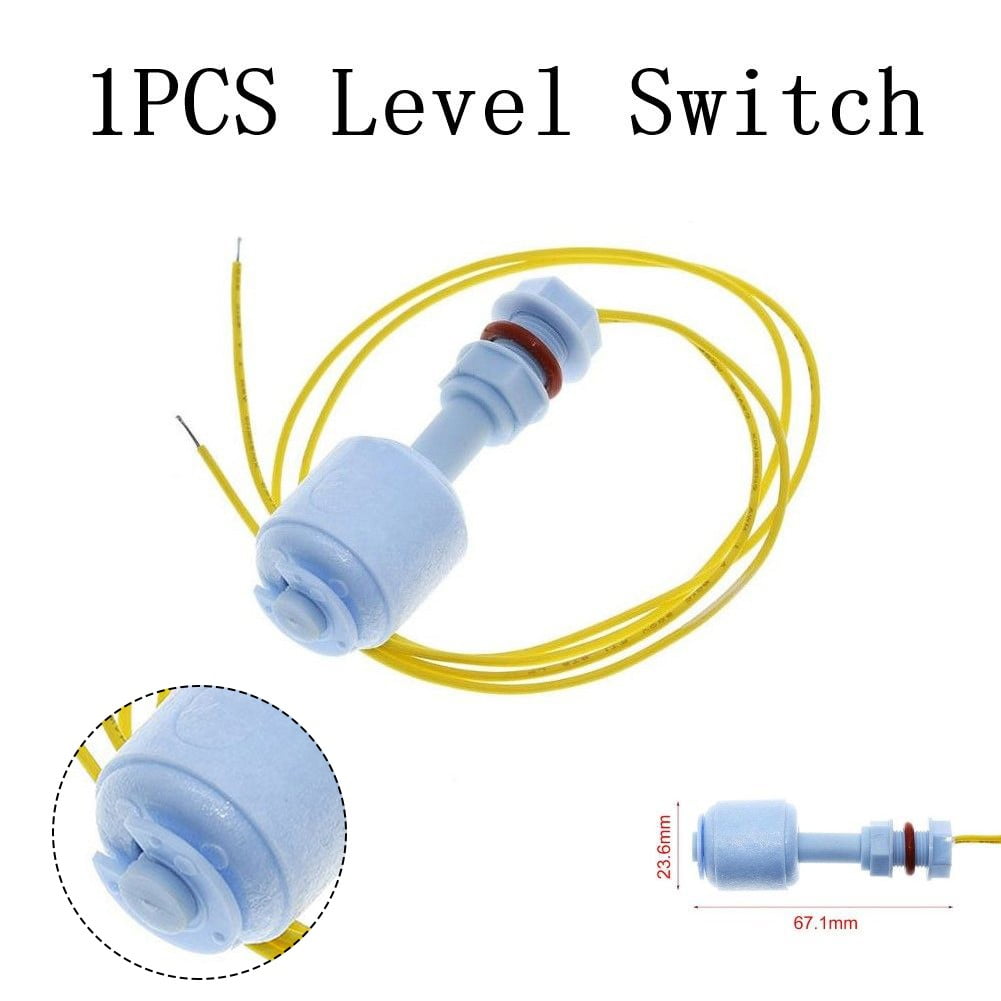 Pp Plastic Float Switch Liquid Level Sensor for Water Tanks, Aquariums ...