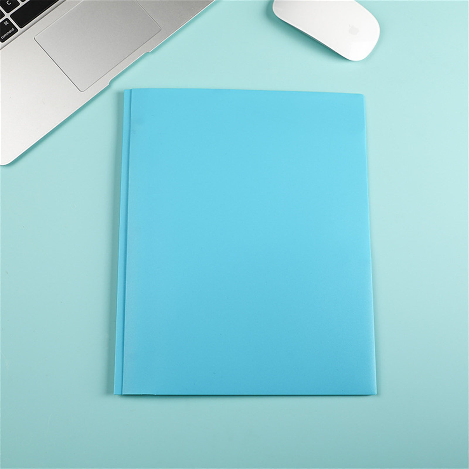Pp Tadpole Folder Double Pocket Folder Blue A Yuseik Clearance Office