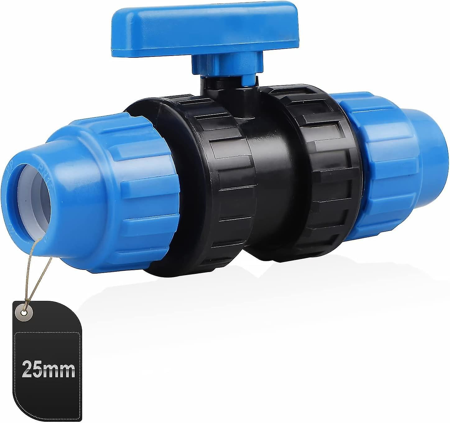 Pp Water Pipe Connector, Pe Pipe Clamp Connector, 25mm (blue - Walmart.com