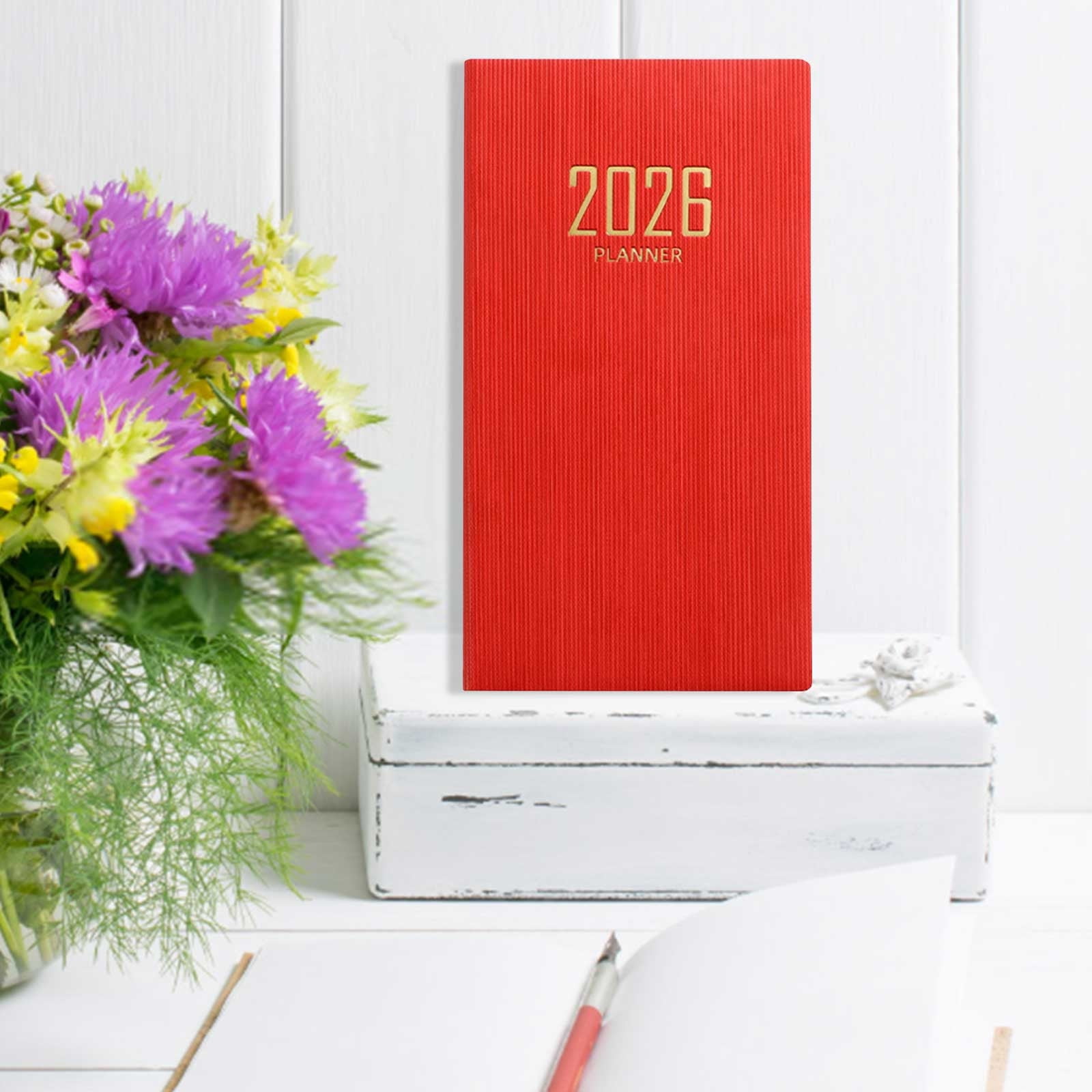 PpgejGEK A6 Mini Notebook Daily Planner Organizer 2026, Portable ...