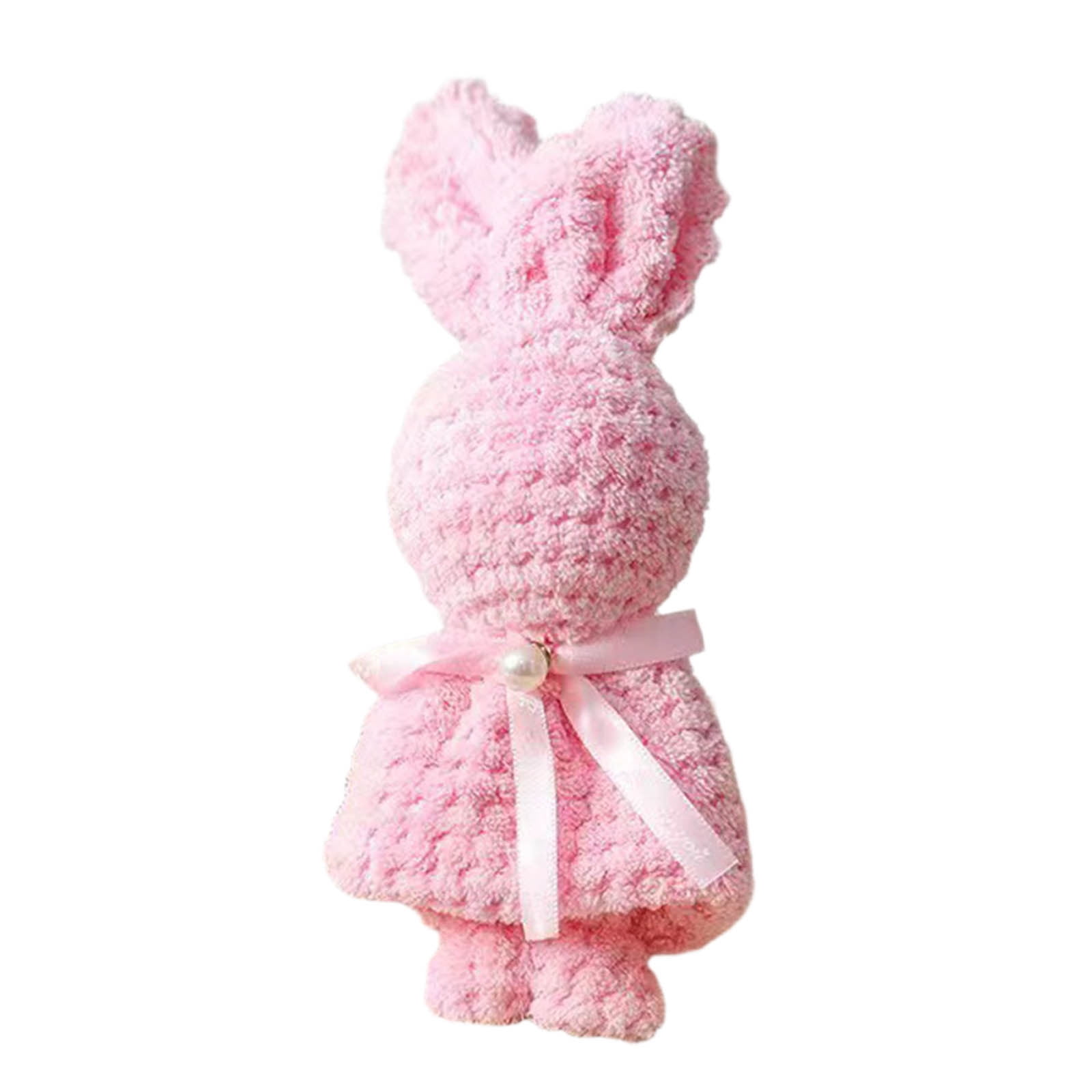 PpgejGEK Bunny Themed Baby Towel, Pineapple Warp Knit Soft Absorbent ...