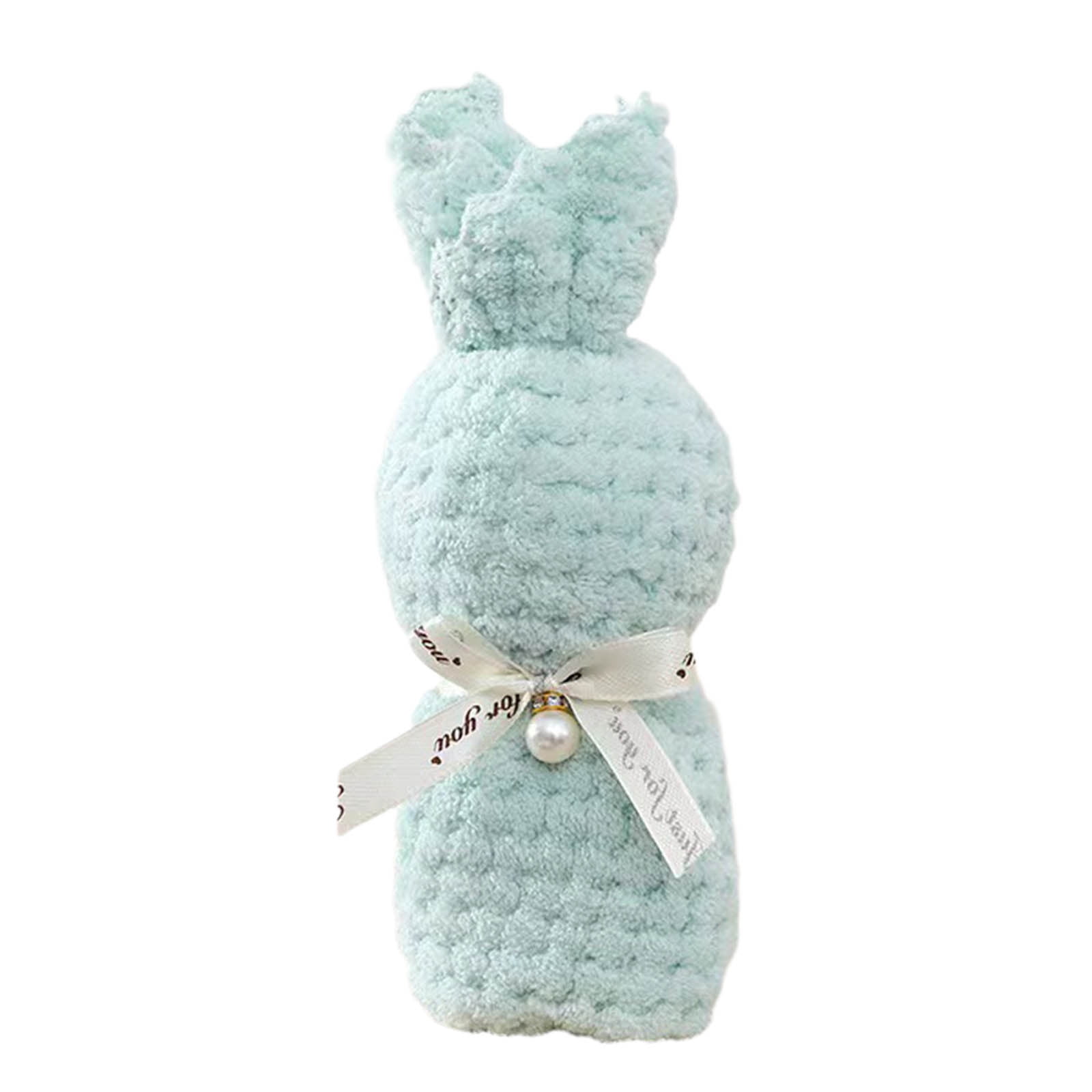 PpgejGEK Bunny Themed Baby Towel, Pineapple Warp Knit Soft Absorbent ...
