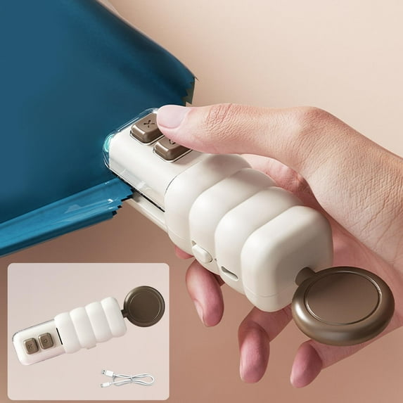 PpgejGEK Multi-Function Snack Bag Sealer and Opener, Mini Plastic Bag ...