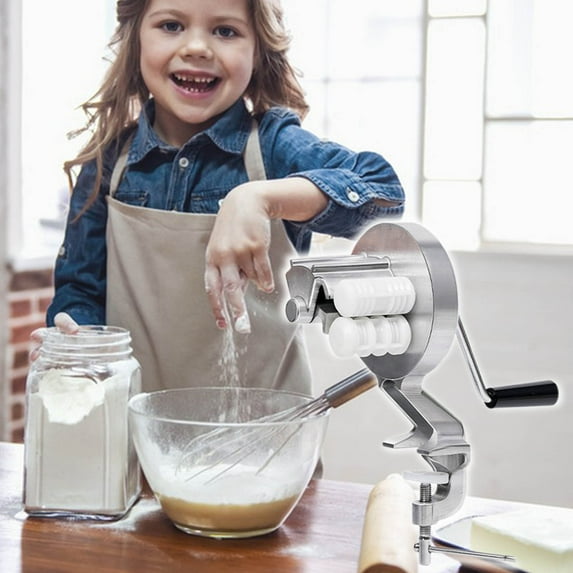 PpgejGEK Spaghetti Manual Pasta Maker, Hand Crank Machine for Pasta ...