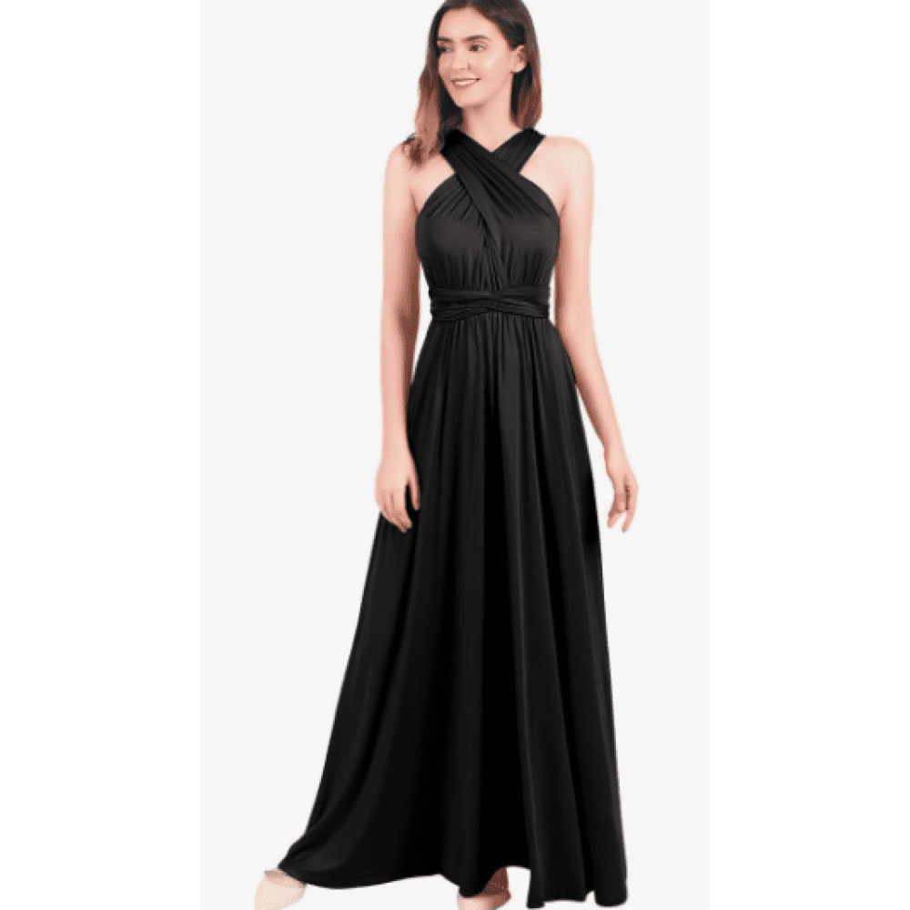 Ppiao Women Evening Long Prom Dress Multi-Way Wrap Convertible Floor ...