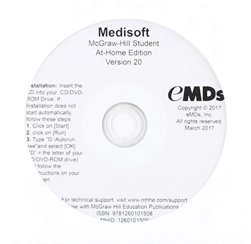 Pre-Owned Ppk Student At-Home Version of Medisoft V 20 W/Installation ...