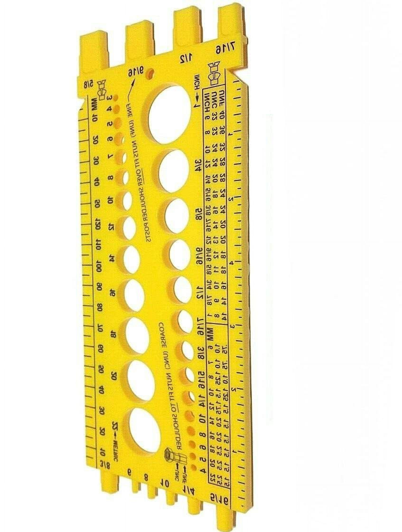 Pr-Mch Bolt Nut Screw Thread Fastener Gauge Checker Metric & Standard ...