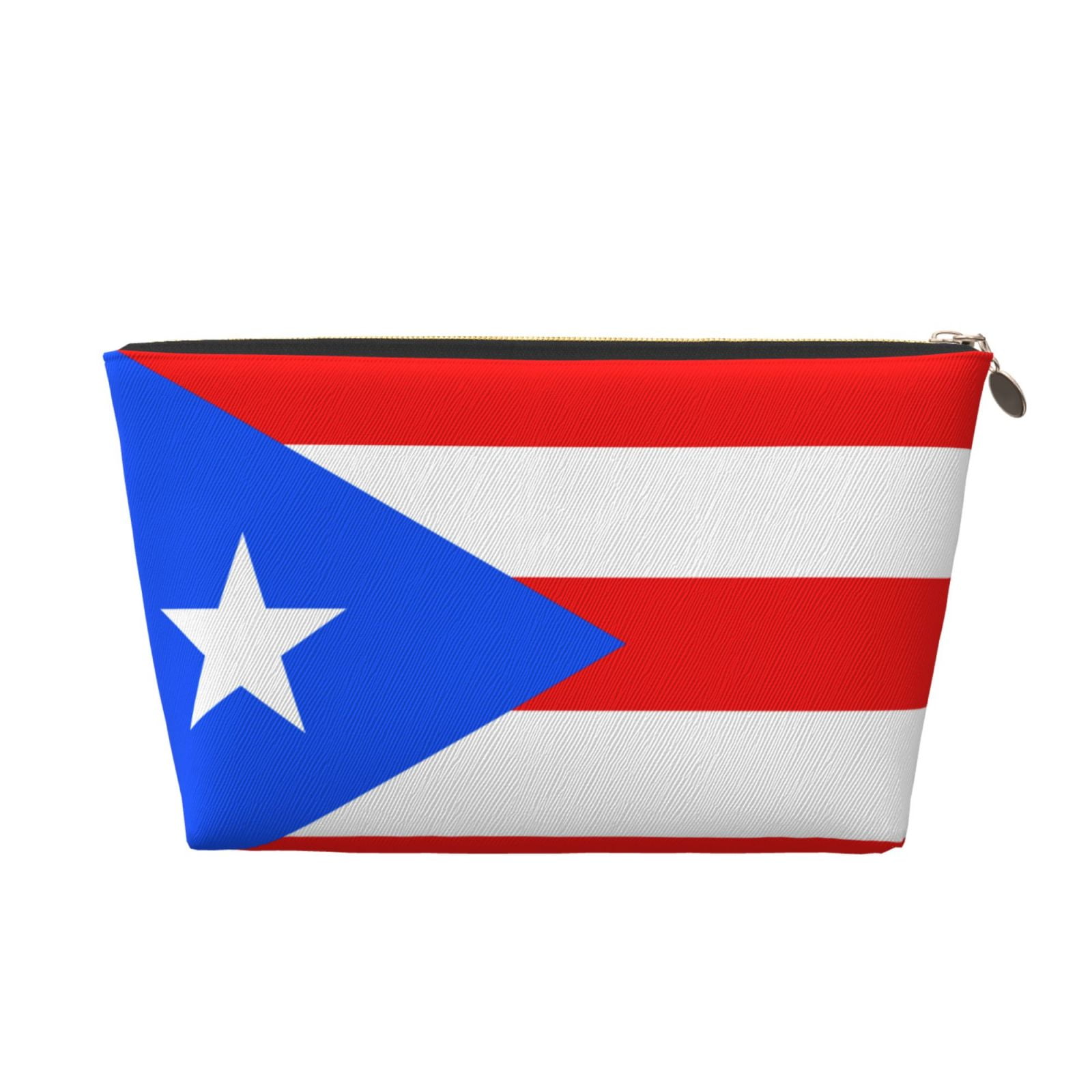 Pr Puerto Rico-Flag Handbag Purse Tote Organizer Zipper Closure ...