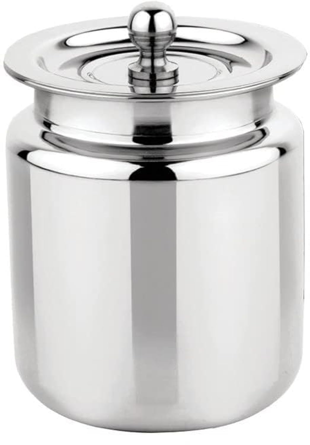 Prabha Stainless Steel Stello Ghee Pot Oil Pot Ghee Storage Container ...