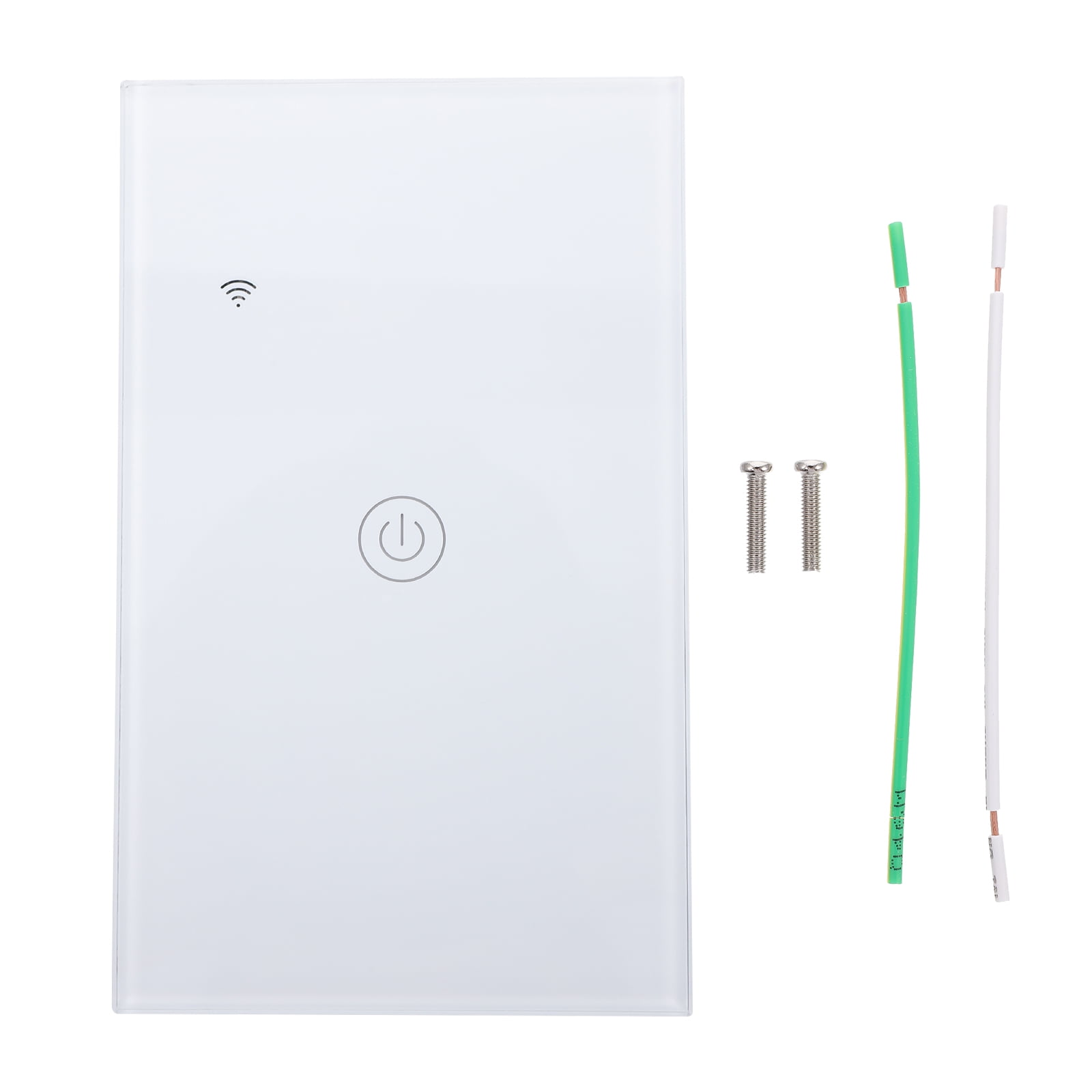 Practical 1 Gang Smart WiFi Wall Light Control Touch Screen WiFi US ...