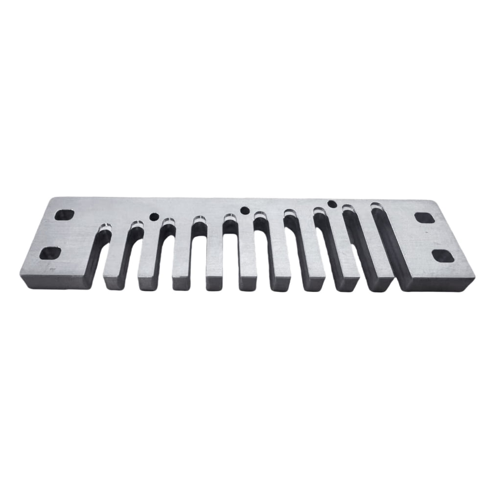 Practical 10 Holes Blues Harmonica Metal Texture Harmonica Component ...