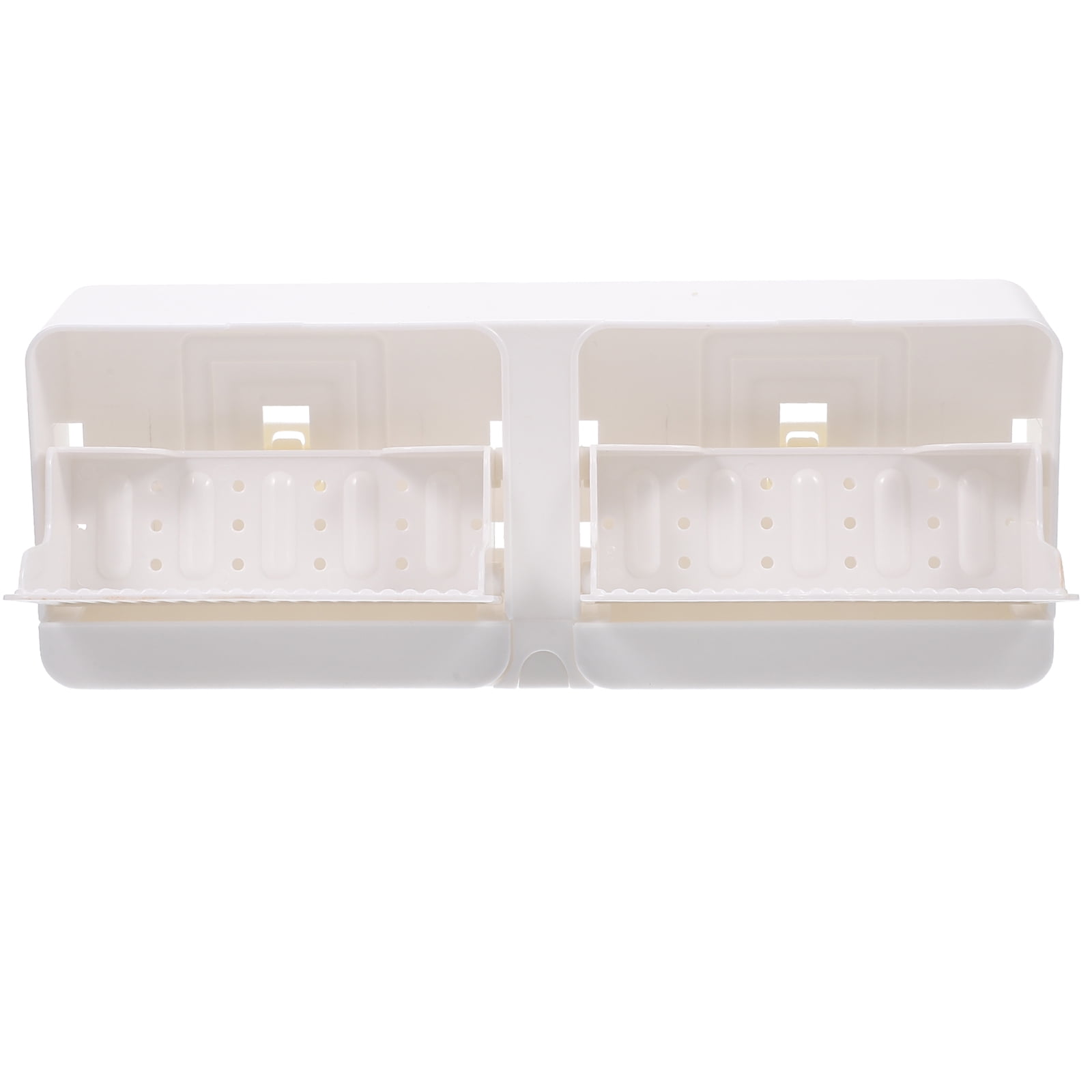 Practical 2-Grid Design Bathroom Soap Box Wall Drainage Soap Box ...