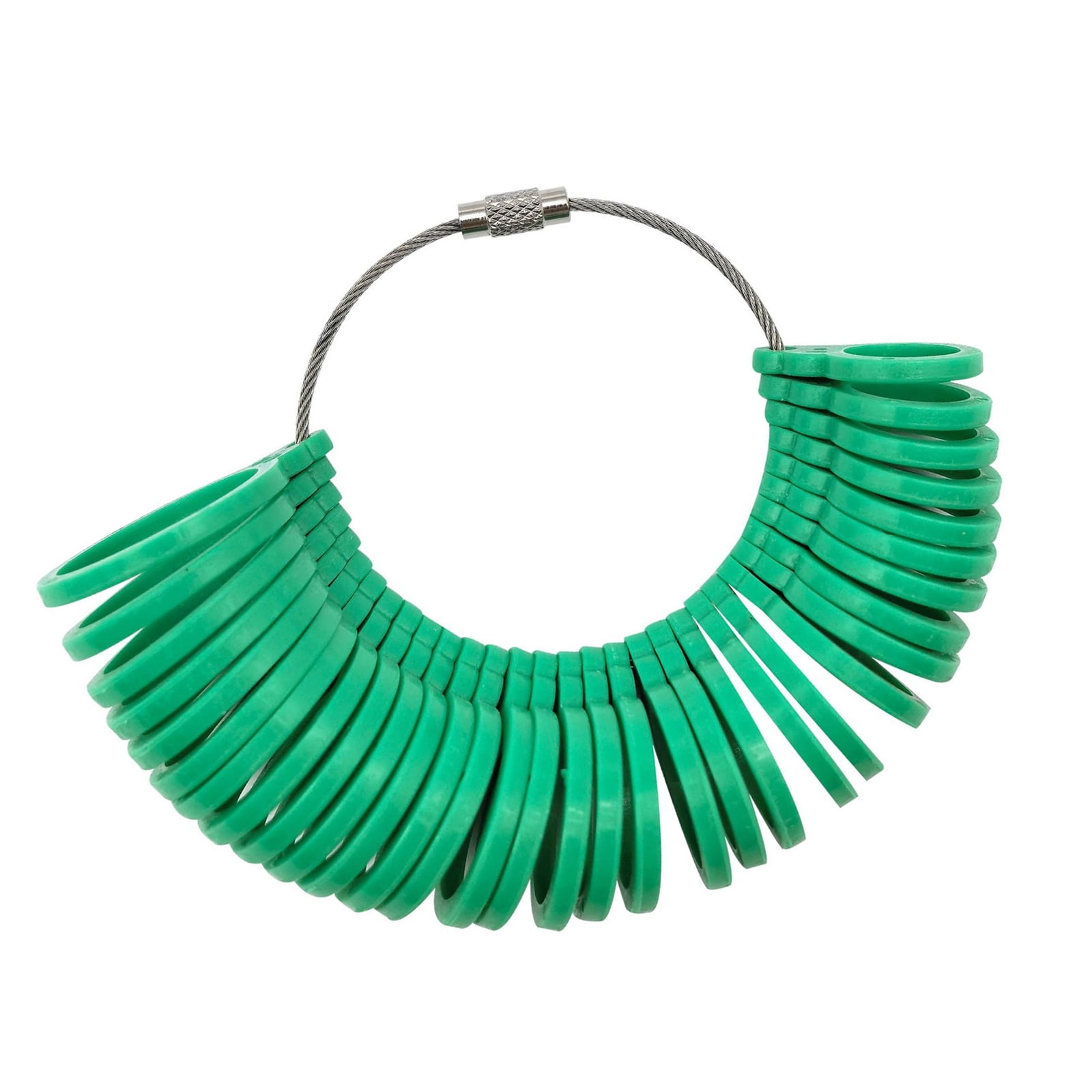 Practical Adjustable Finger Rings Sizer Gauge Plastic Texture Vintage ...