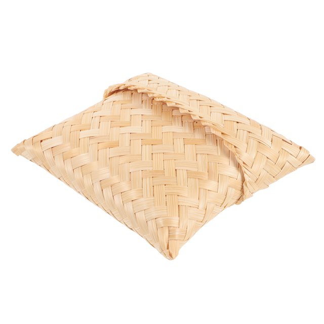 Practical Bamboo Tea Box Bag Storage Bags Snack Wicker Candy Hand Woven ...