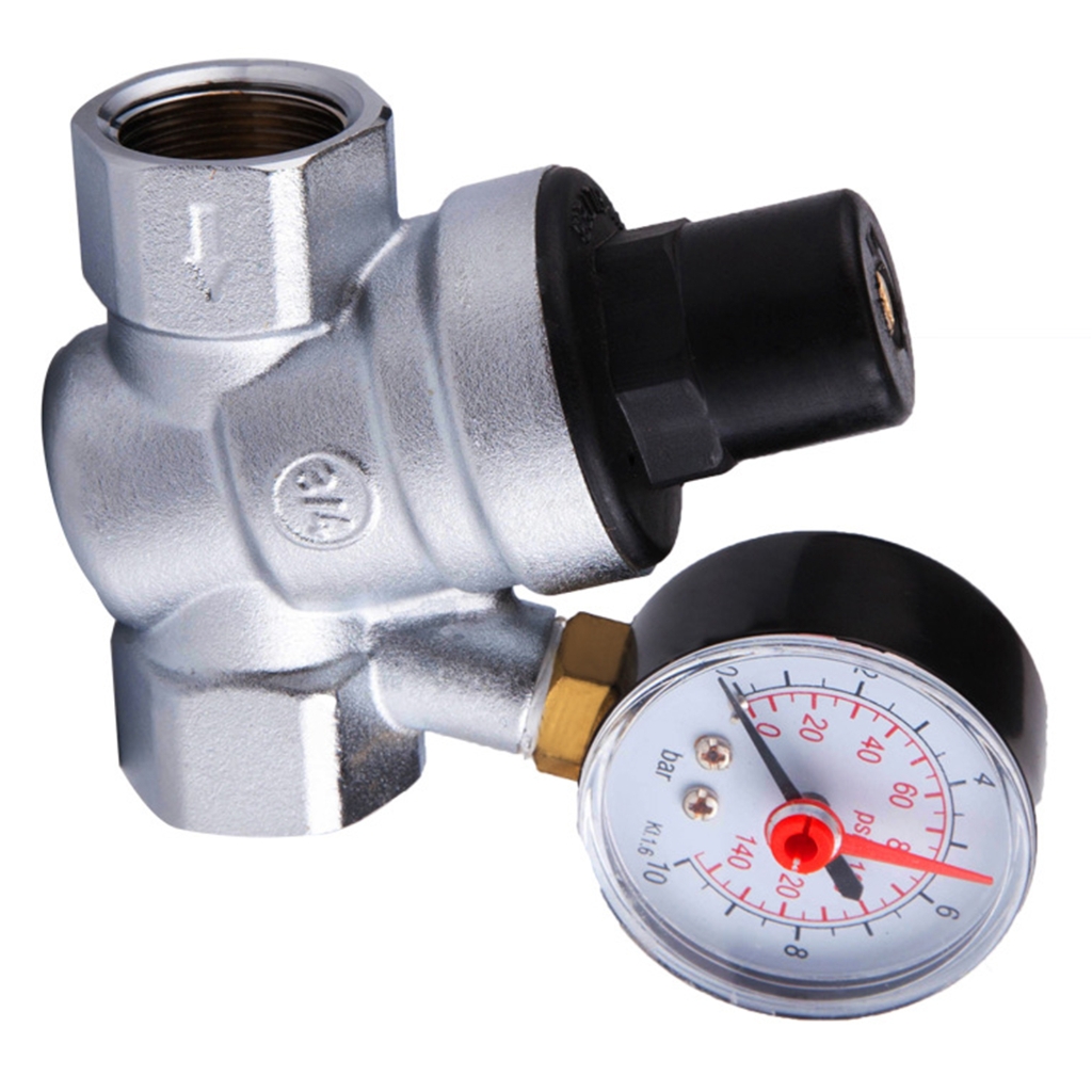 Practical Brass Tap Water Pressure Control Valves DN15 DN20 Sturdy ...