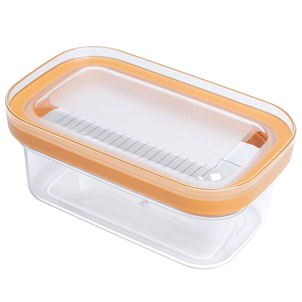 Practical Butter Cutting Container Butter Dish with Lid Butter Cutter ...