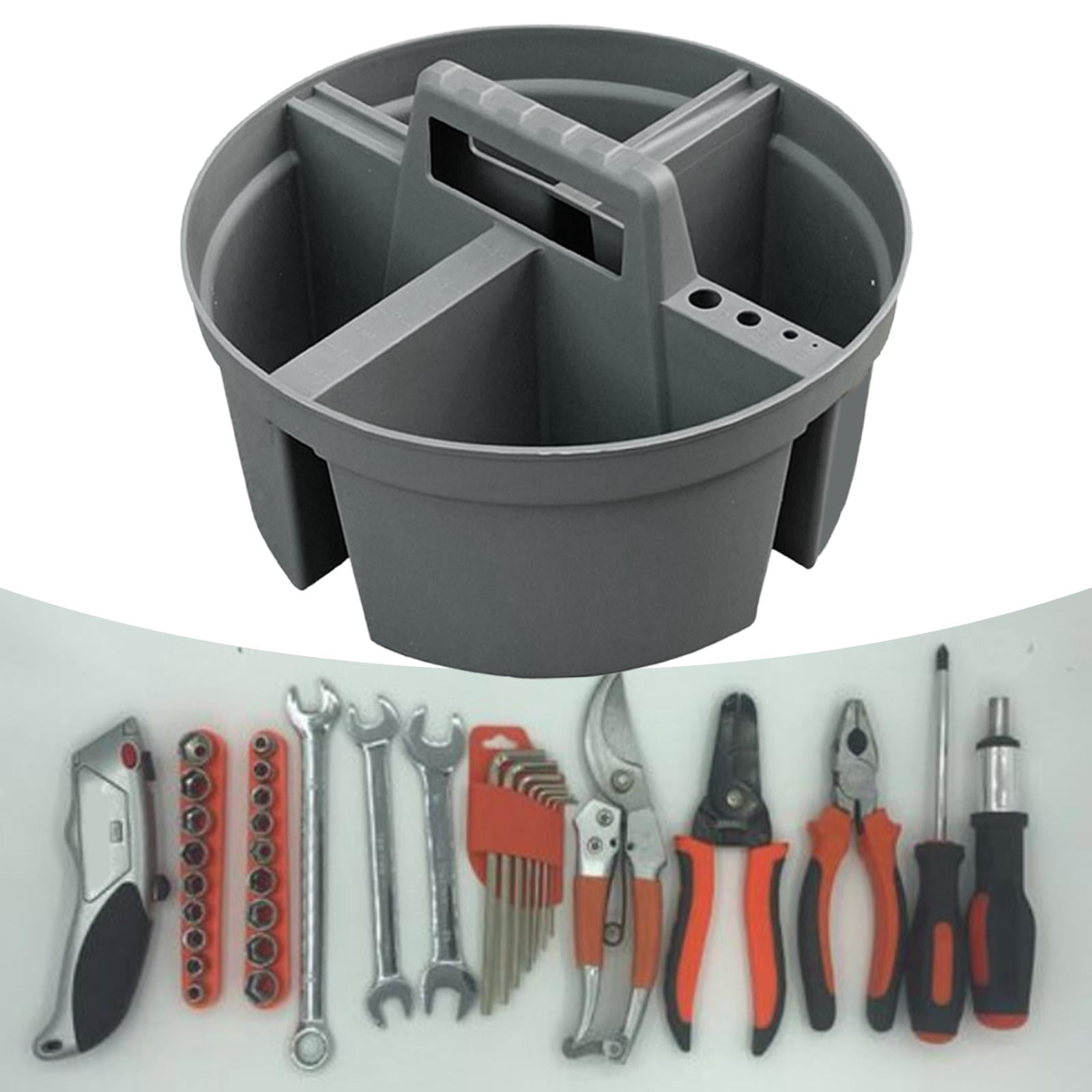 Practical Cleaning Product Carrier 4 Compartment for Bathroom Home ...