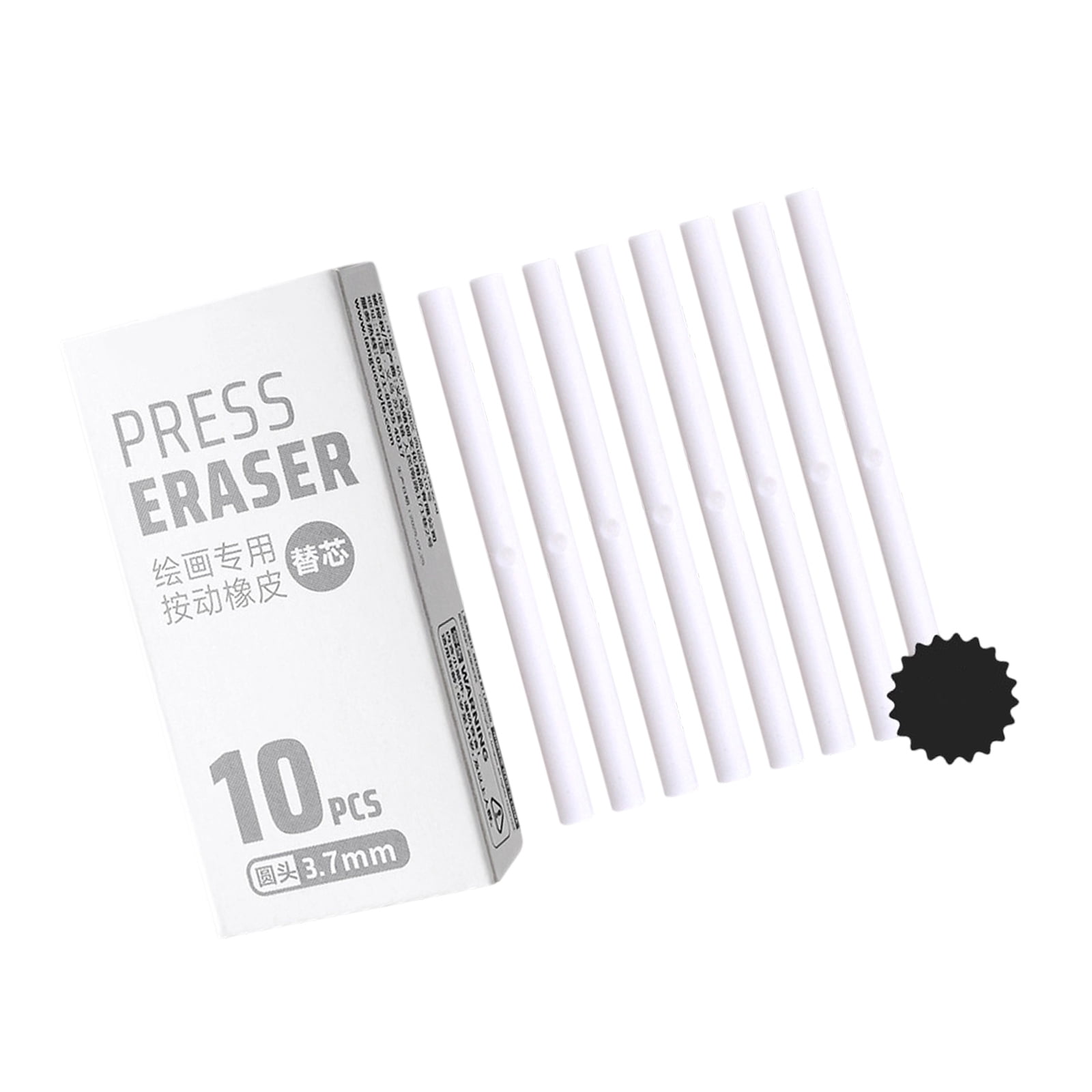 Practical Clicks Styles Eraser Pen Plastic Construction Precisions Tip ...