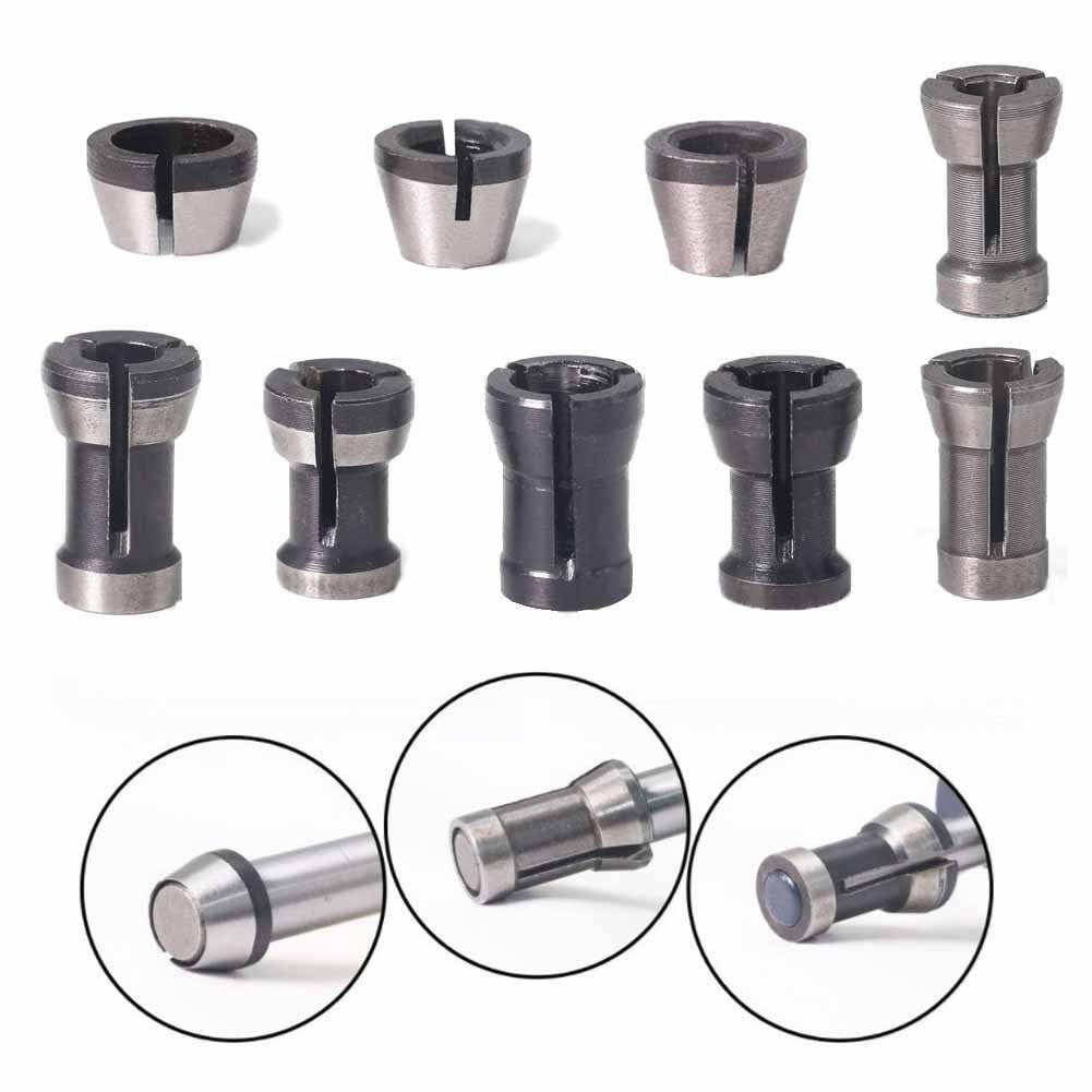 Practical Collet Chuck Router Bit Collet Machine Trimming 6/ 6.35/ 8Mm ...