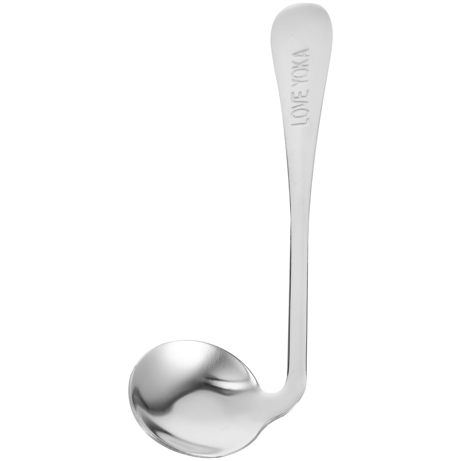 Practical Curved Spoon Disabled Auxiliary Spoon Easy Use Tableware Food ...