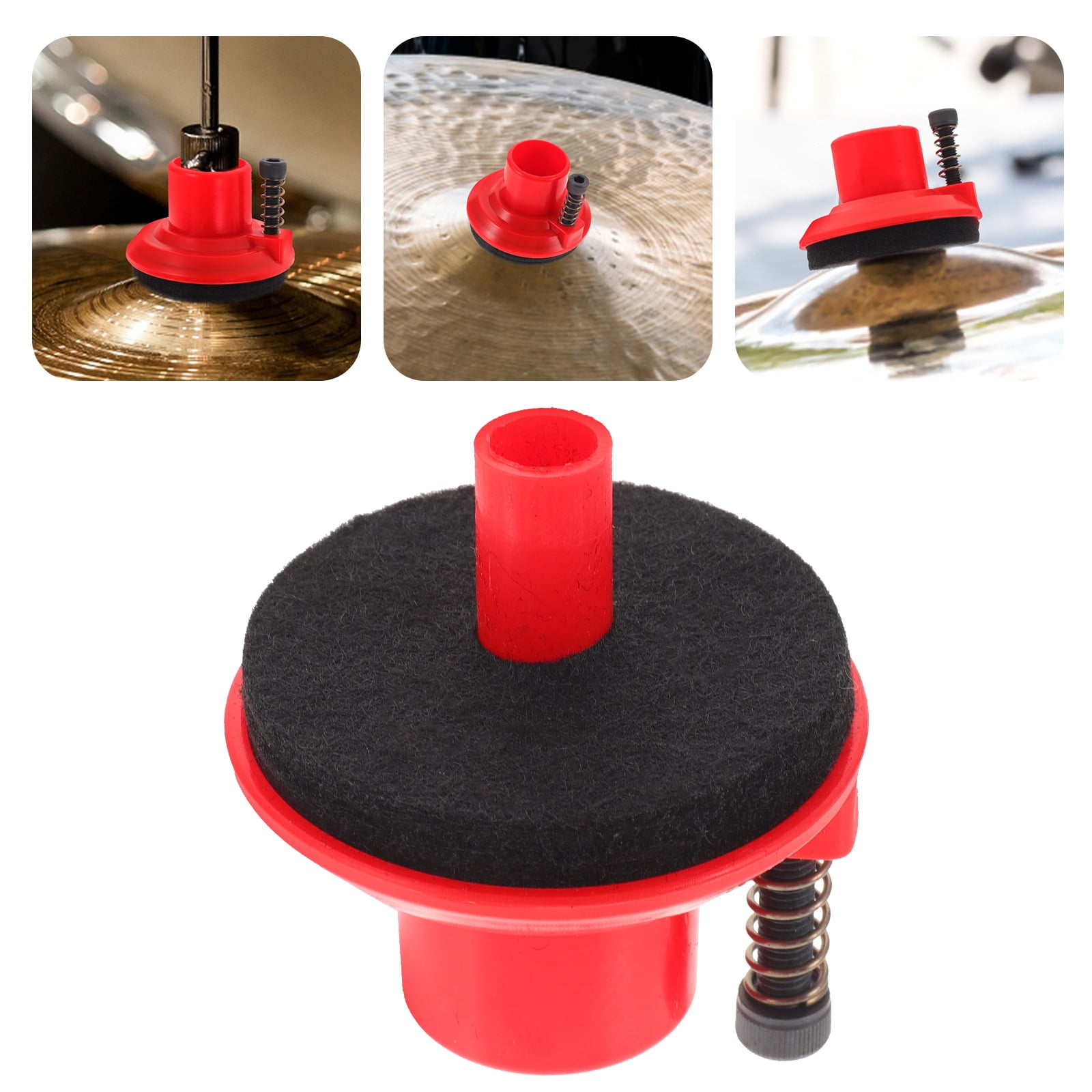 WEAVILUX felt pads Cymbal Felt Pad Felt 1Pack Standard Design for ...