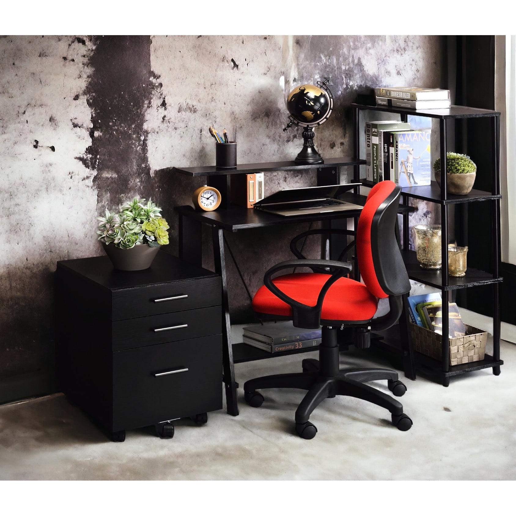 Practical Dimensions - A Writing Desk for Comfort and Storage - Walmart.com
