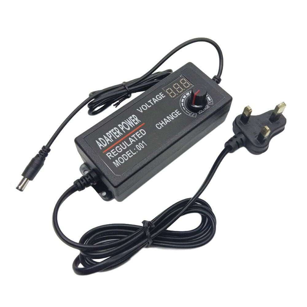 Practical Electrical AC/DC Durable Adjustable Voltage Charger Variable ...