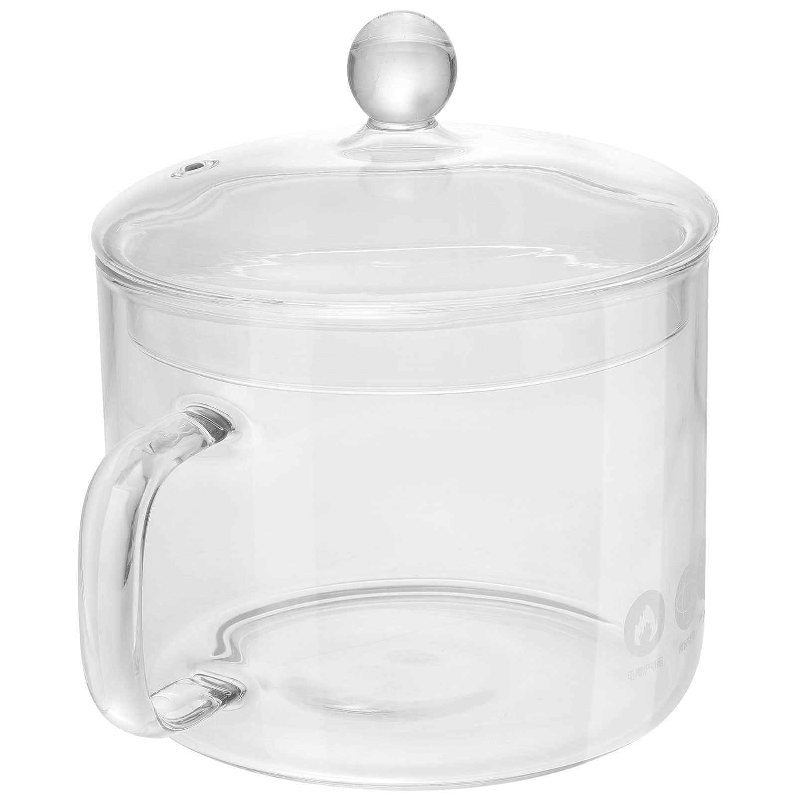 Raindrops Glass Cooking Pot Transparent For Home Cooks Kitchen Use ...