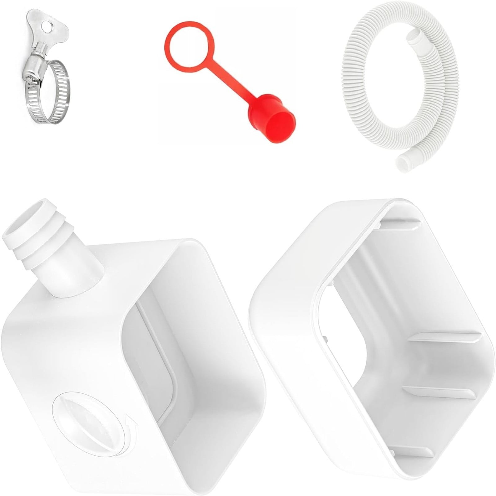 Practical Gutter Diverter Plastic Construction Weather Proof Downspout ...