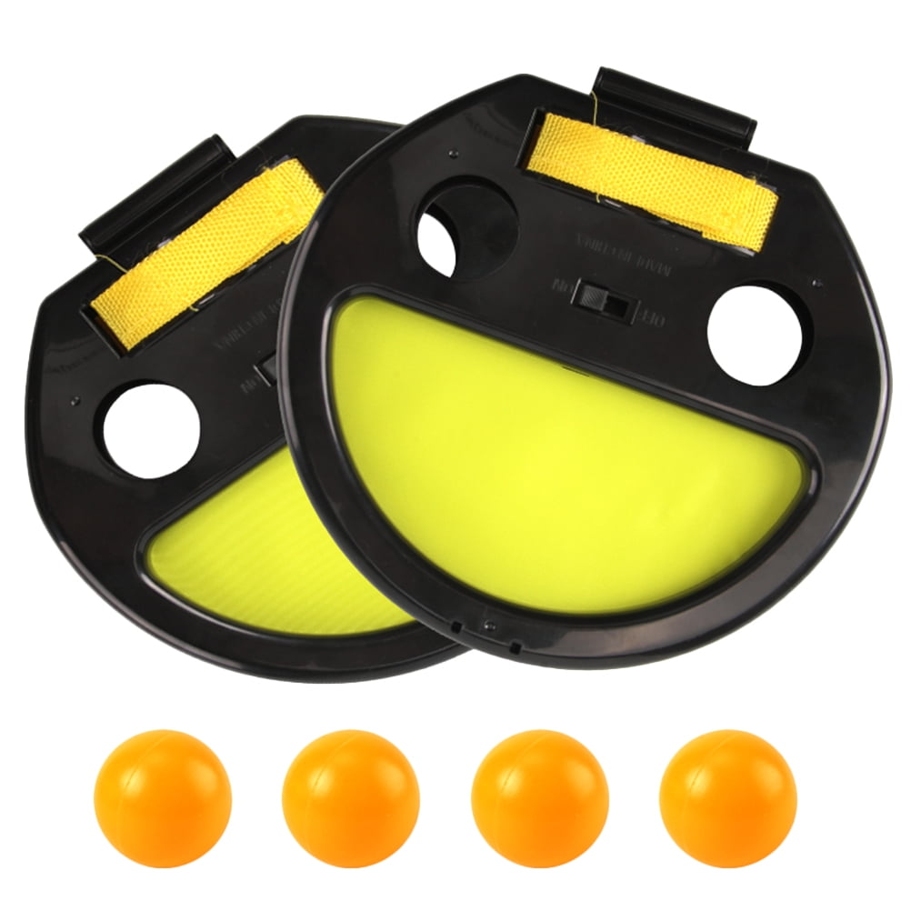Practical Hand Catching Racket Game with 4 Balls for Kids - Walmart.com