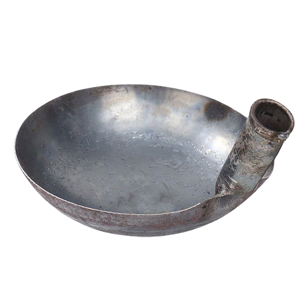 Grey Iron Spoon for Home Use Big Durable Ladle with Long Handle for ...