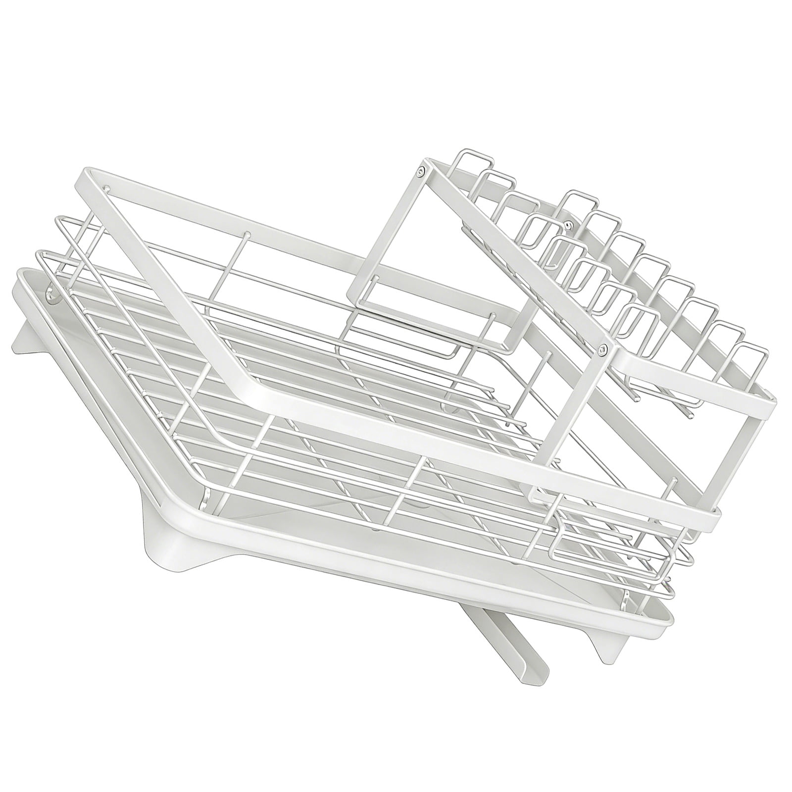 Practical Kitchen Dish Rack With Separating Layers And Included Storage ...