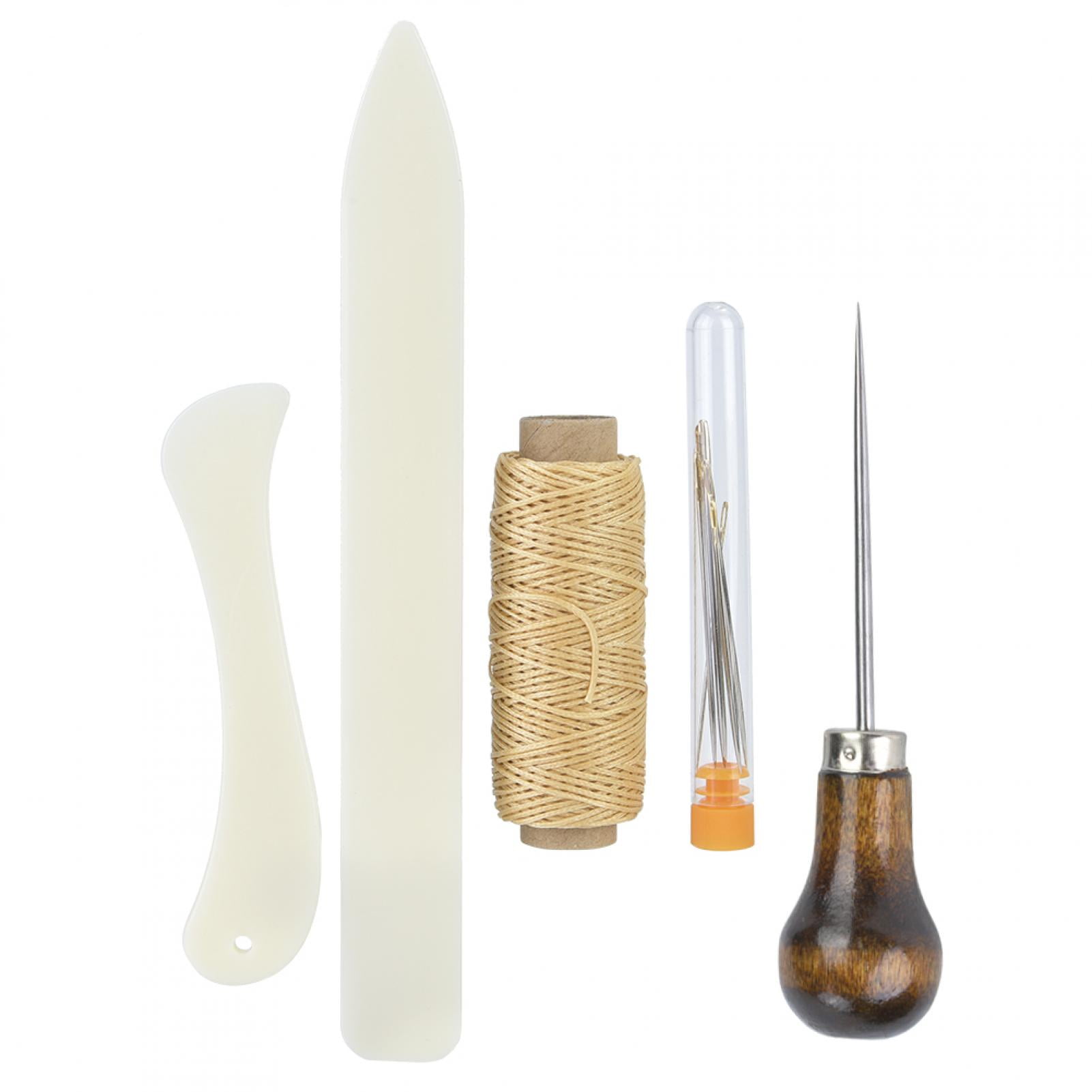 Practical Leather DIY Craft Stitching Poking Needle Sewing Working Hand ...