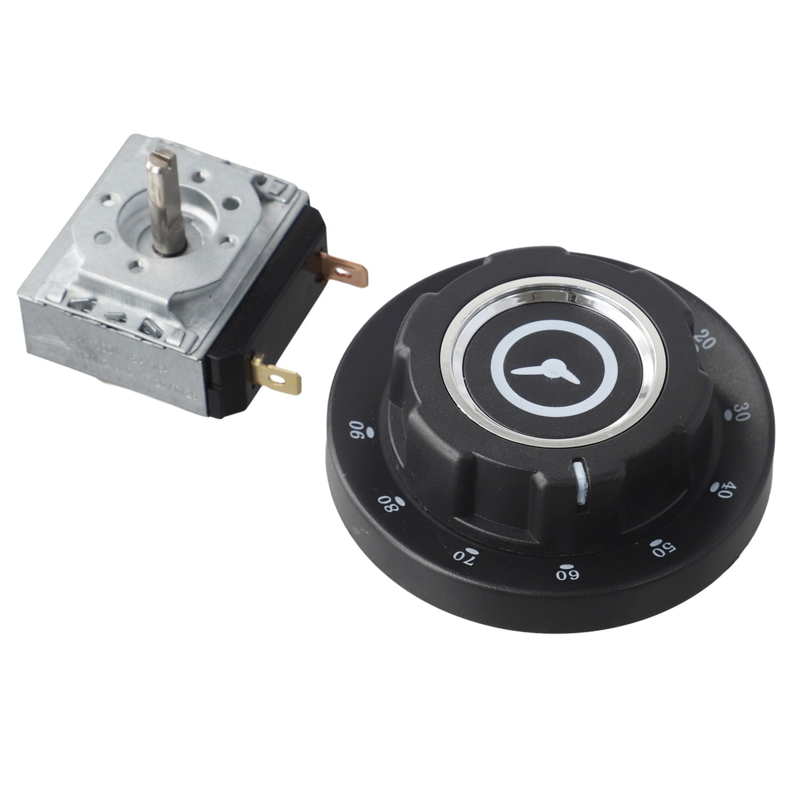 Practical Mechanical Timer Switch For Ovens 30/60/90/120Min Adjustable ...