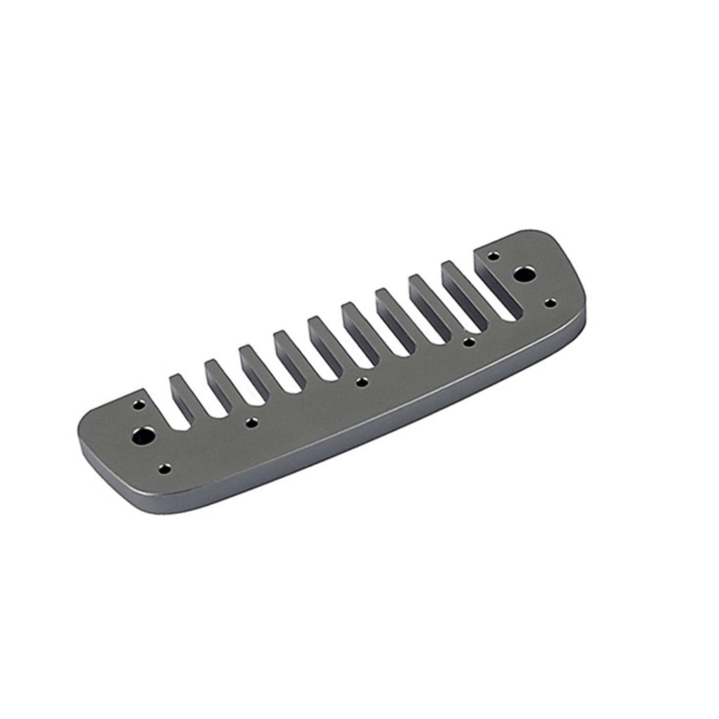 Practical Metal Harmonica Comb 10 Holes Diatonic Harmonica Comb Easy to ...