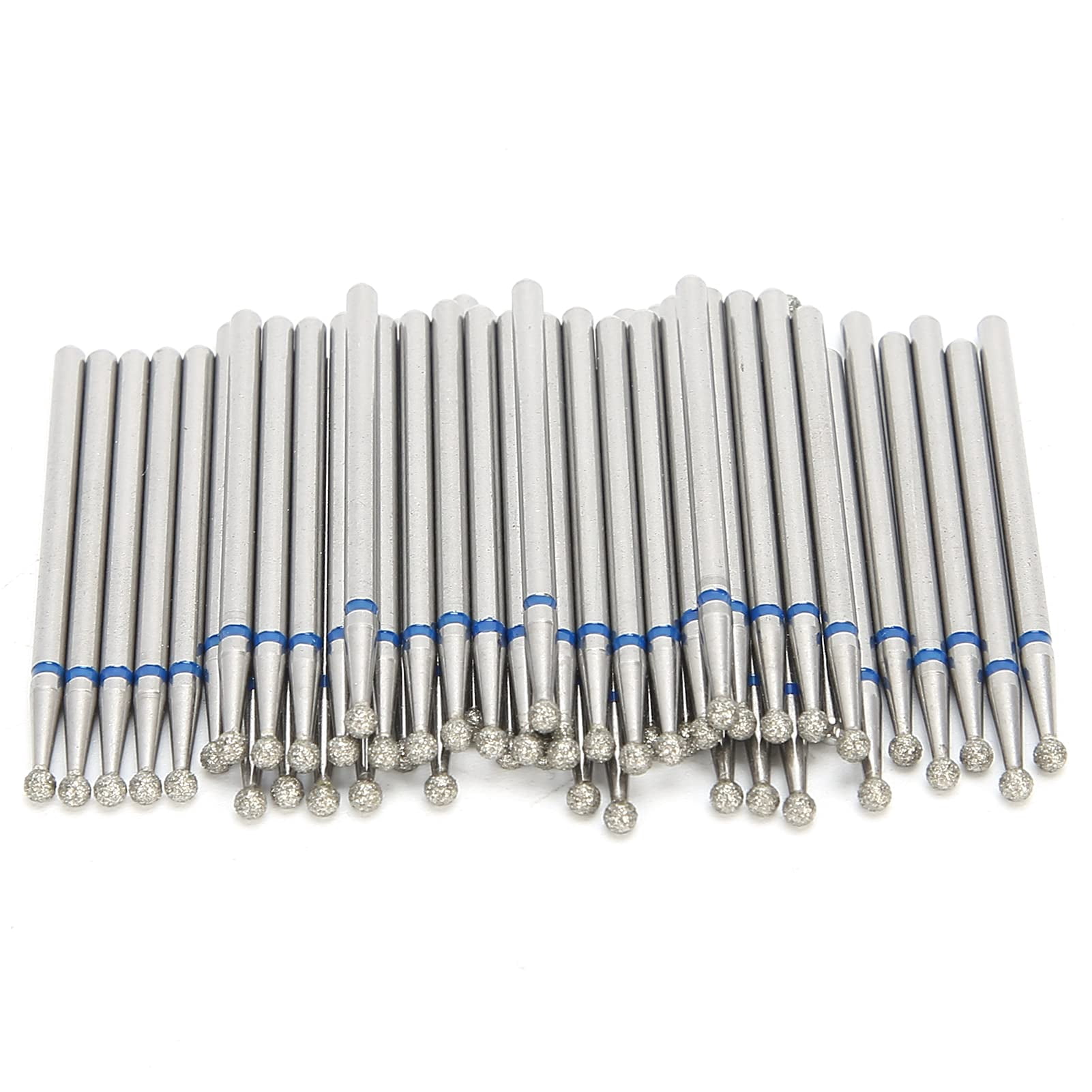 Practical Nail Drill Bits, TMA2 50Pcs Nail Polishing Grind Head ...