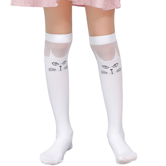Practical Over The Knee Socks For Girls Skin Friendly Fabric Knee ...