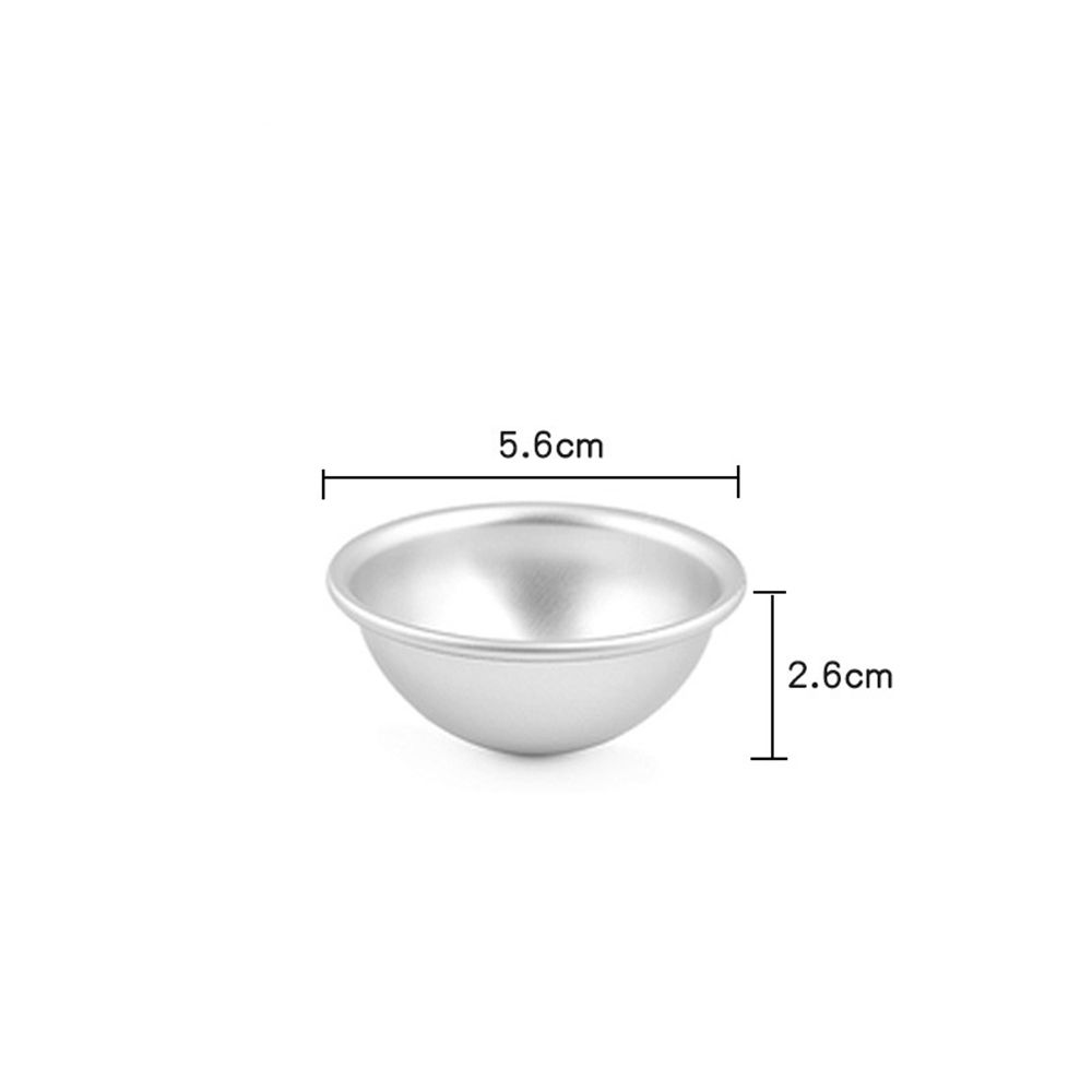 Practical Pan Tin Baking Daifuku Dessert Half Round Cake Pastry Mould ...
