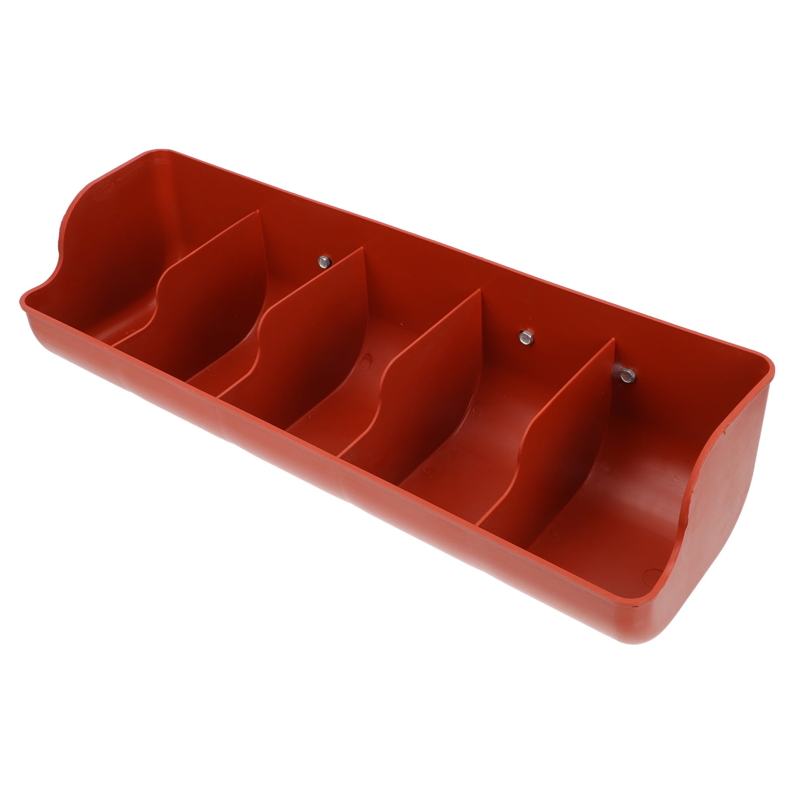 Practical Pig Feeder Plastic Feeder Pig Food Trough 5-compartment Pig ...