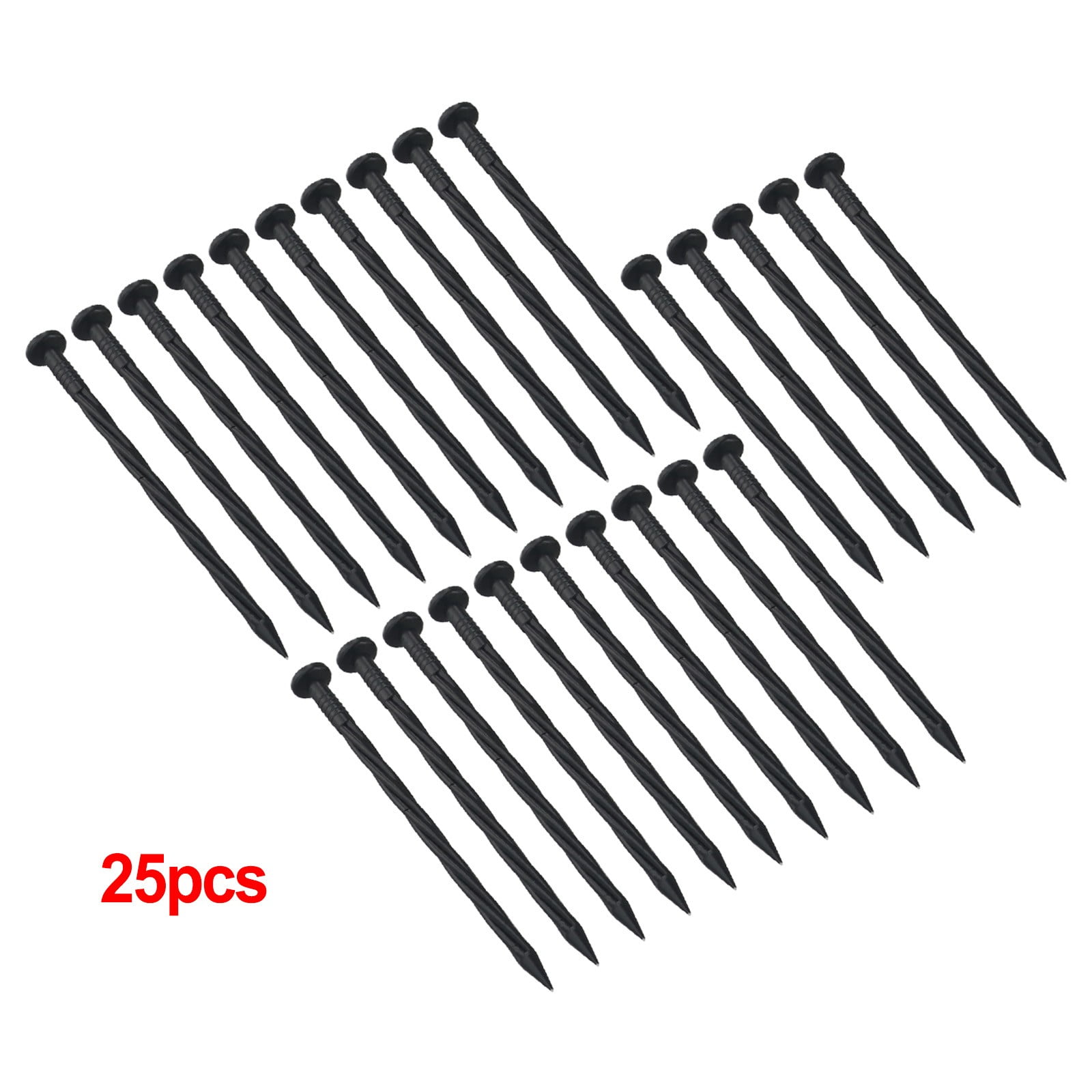 Practical Plastic Ground Pile Fixed Anchor Bolts for Gardens 25 Pieces ...