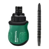Practical Ratchet Screwdriver for Screwdriver Bit Double for Head ...