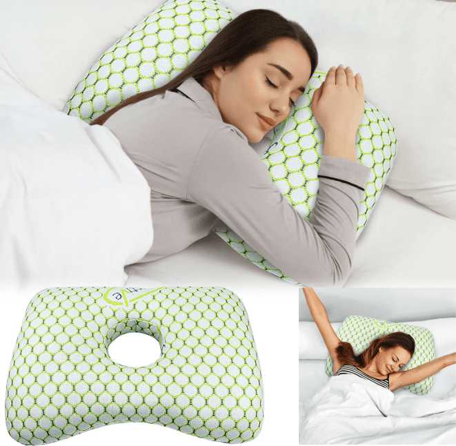 Practical Single Hole Ear Pillow/Ear Protection Pillow - Relieve Ear ...