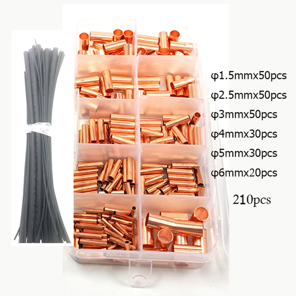 Practical Small Copper Tube Heat Shrink Tube 4Mm 5Mm 6Mm Black Copper ...