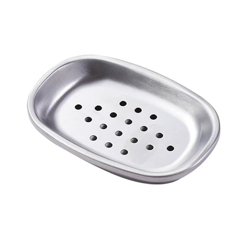 Practical Stainless Steel Soap Saver with Drip Tray Double Layer ...