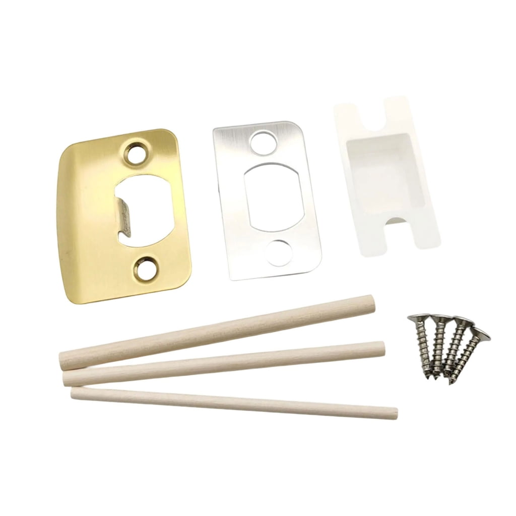 Practical Standard Door Strikes Plate With Shims Universal Residential ...