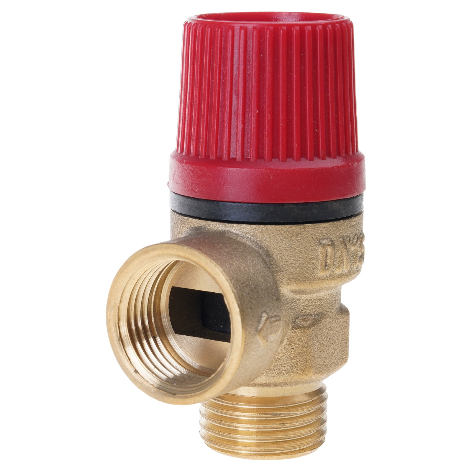 Practical Sturdy Brass 1/2Inch Safety Valves DN15 Home Accessory for ...
