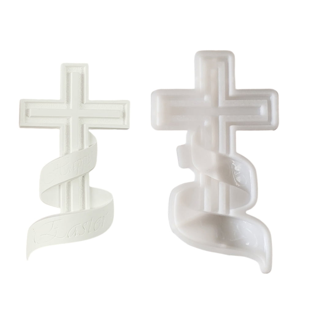 Practical Sturdy Silicone Craft Mould Home Accessory for Crosses ...