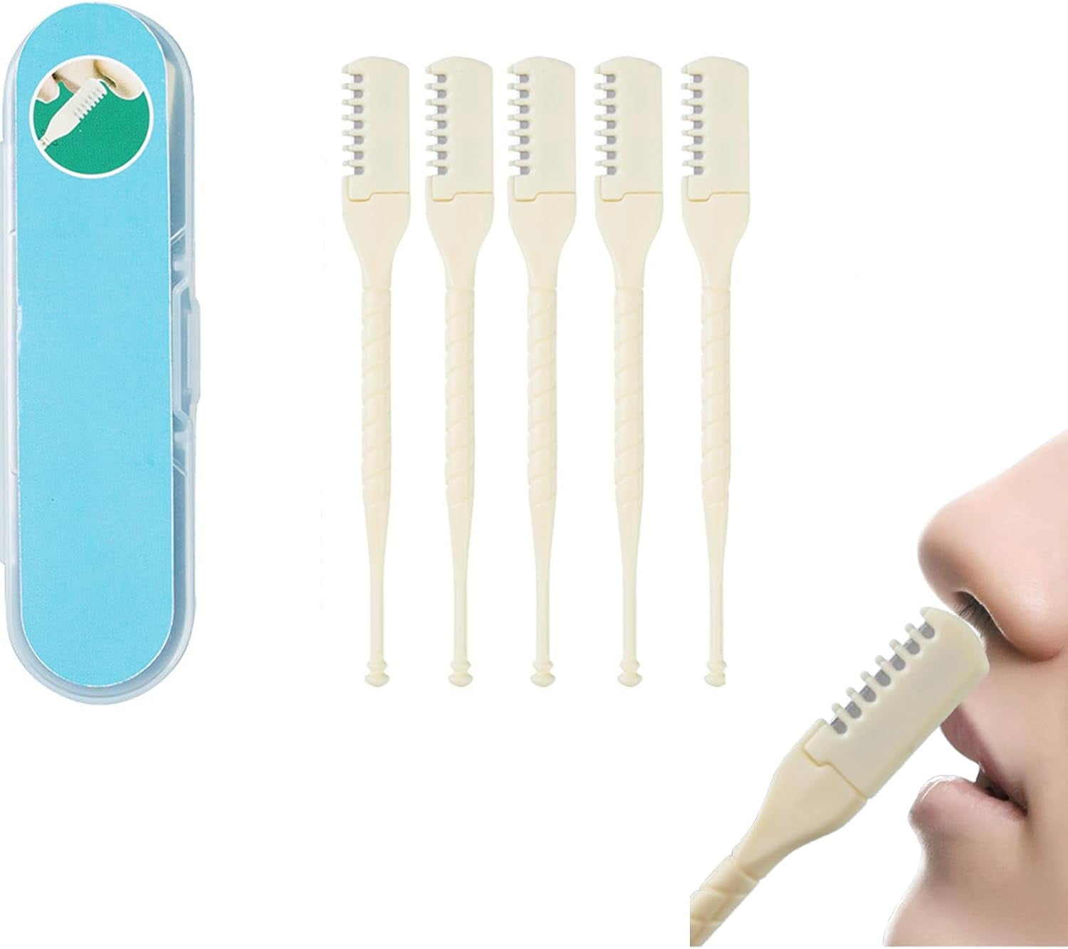 Practical,Super-Popular,Nasal Hair Cutter, Upgraded 2-in-1 Nose Hair ...