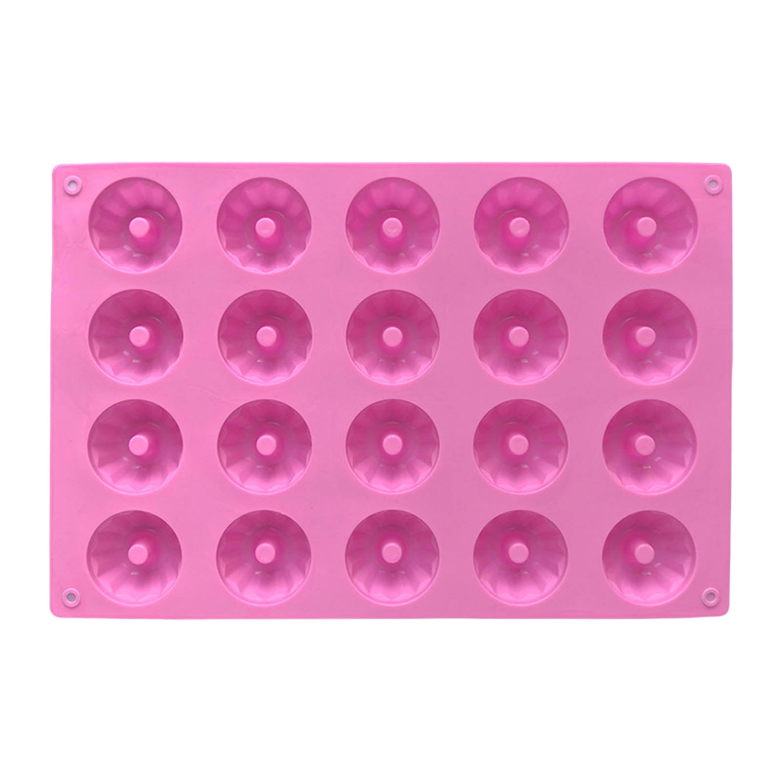 Practical Sweet Making Molds 20 Cavity Silicone Miniature Cake Dessert ...