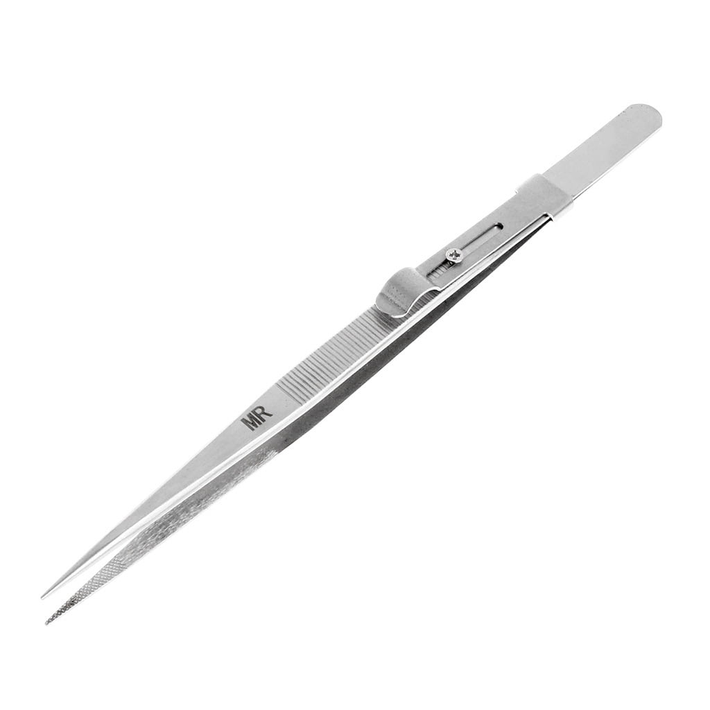 Practical Tiny Diamond Tweezers with Lock Catch Adjustable Tweezers ...